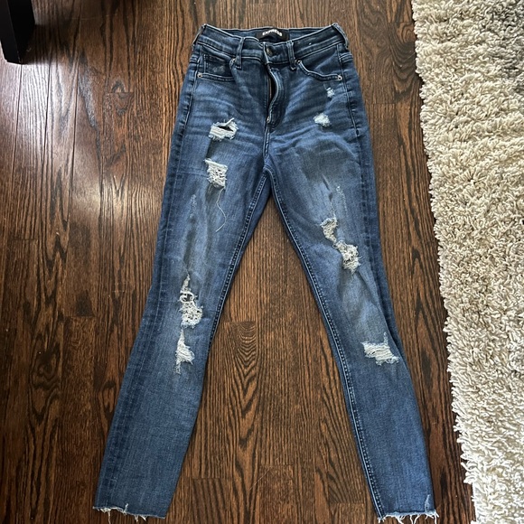 Express | Jeans | Express Ankle High Rise Skinny Jeans | Poshmark